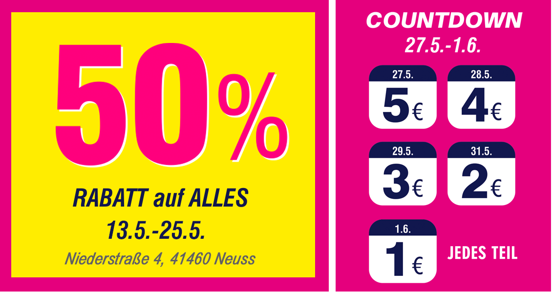 HUMANA Secondhand | Angebote | aktuelle Sales, Rabattaktionen ...